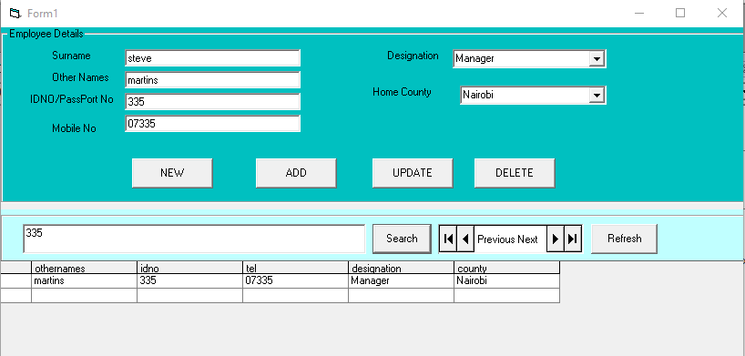 Visual Basic (VB6) CRUD with Ms Access Database | SourceCodester Visual Basic (VB6) CRUD with Ms Access Database | SourceCodester